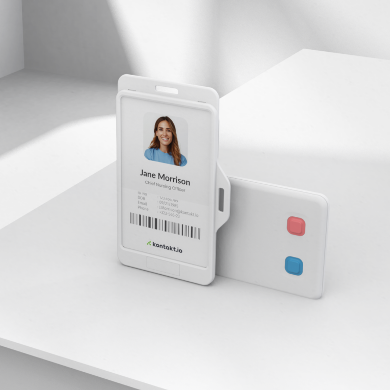 BLE Tags for People Safety and Workflow