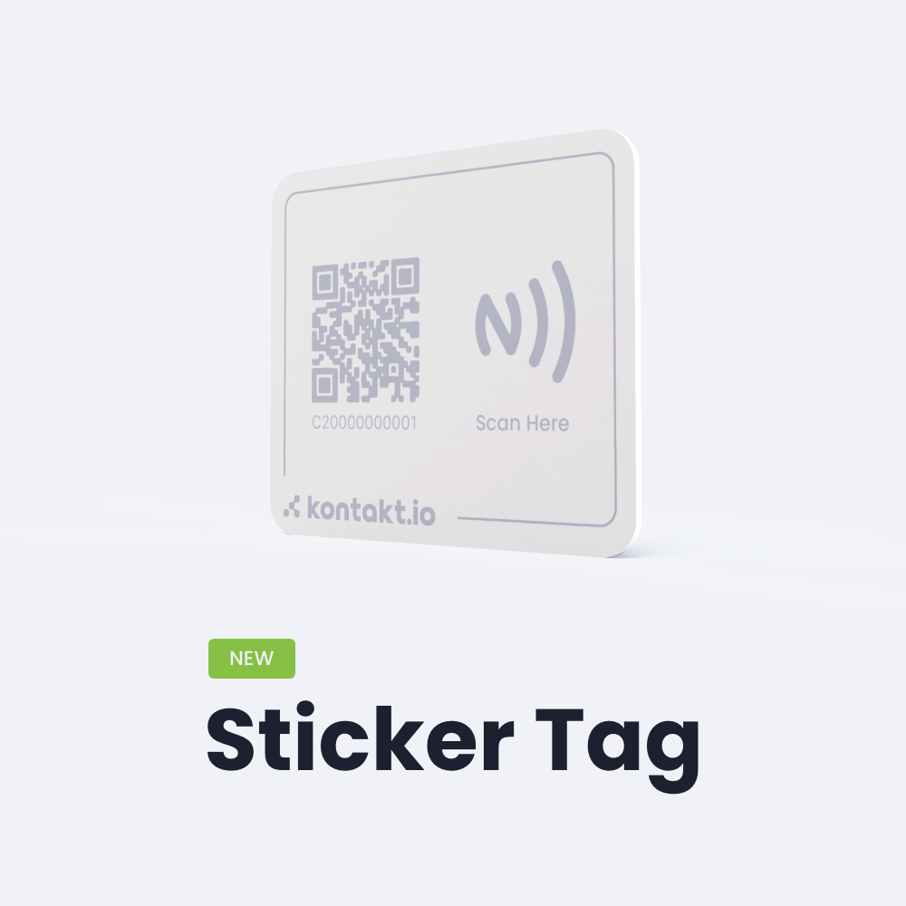 Kontakt.io’s Sticker Tag Sets New Standard for Scalable, Cost-Effective ...