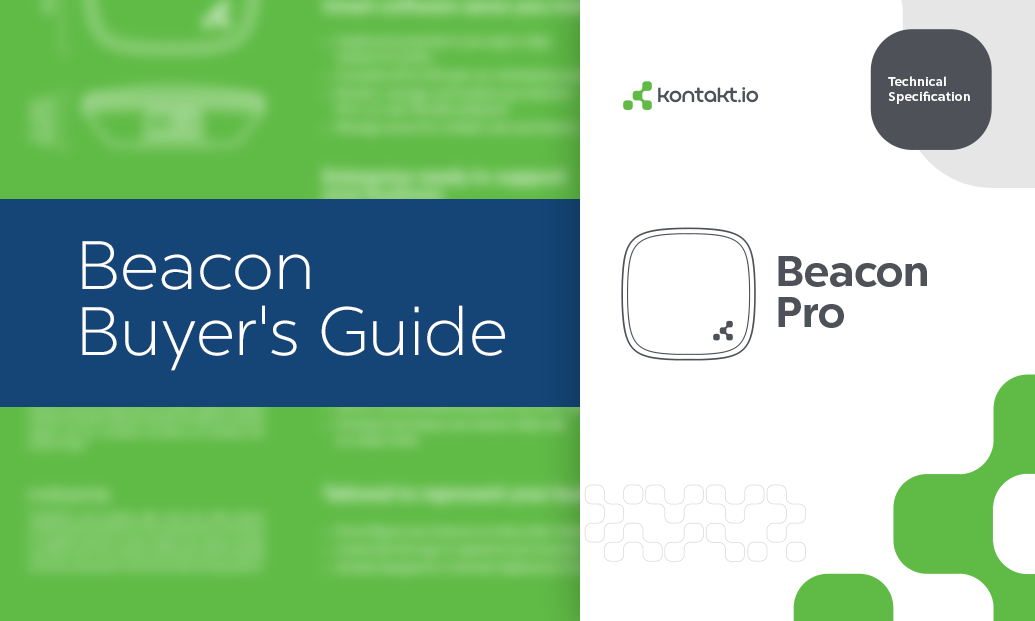 Beacon Buyers Guide – Kontakt.io