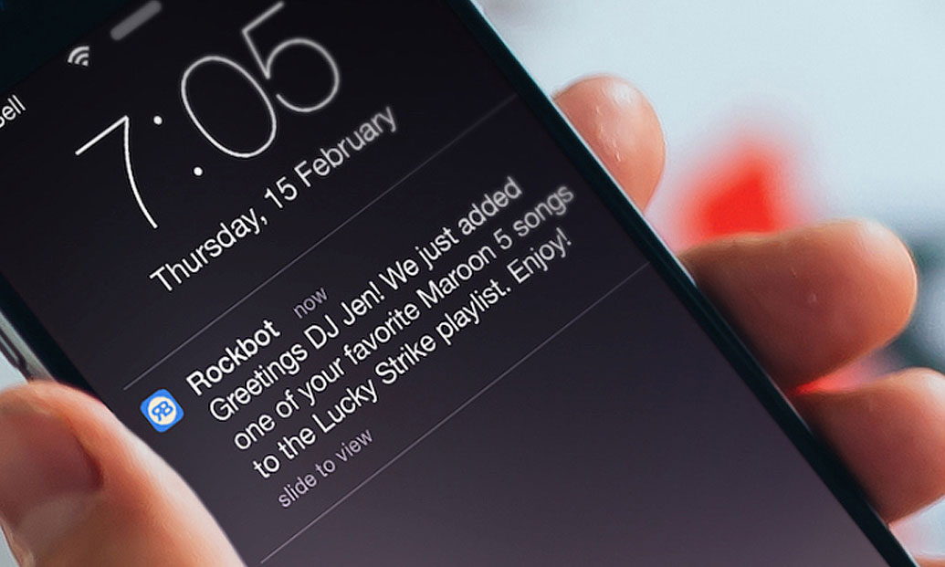 Rockbot – Use Case Infographic – Kontakt.io