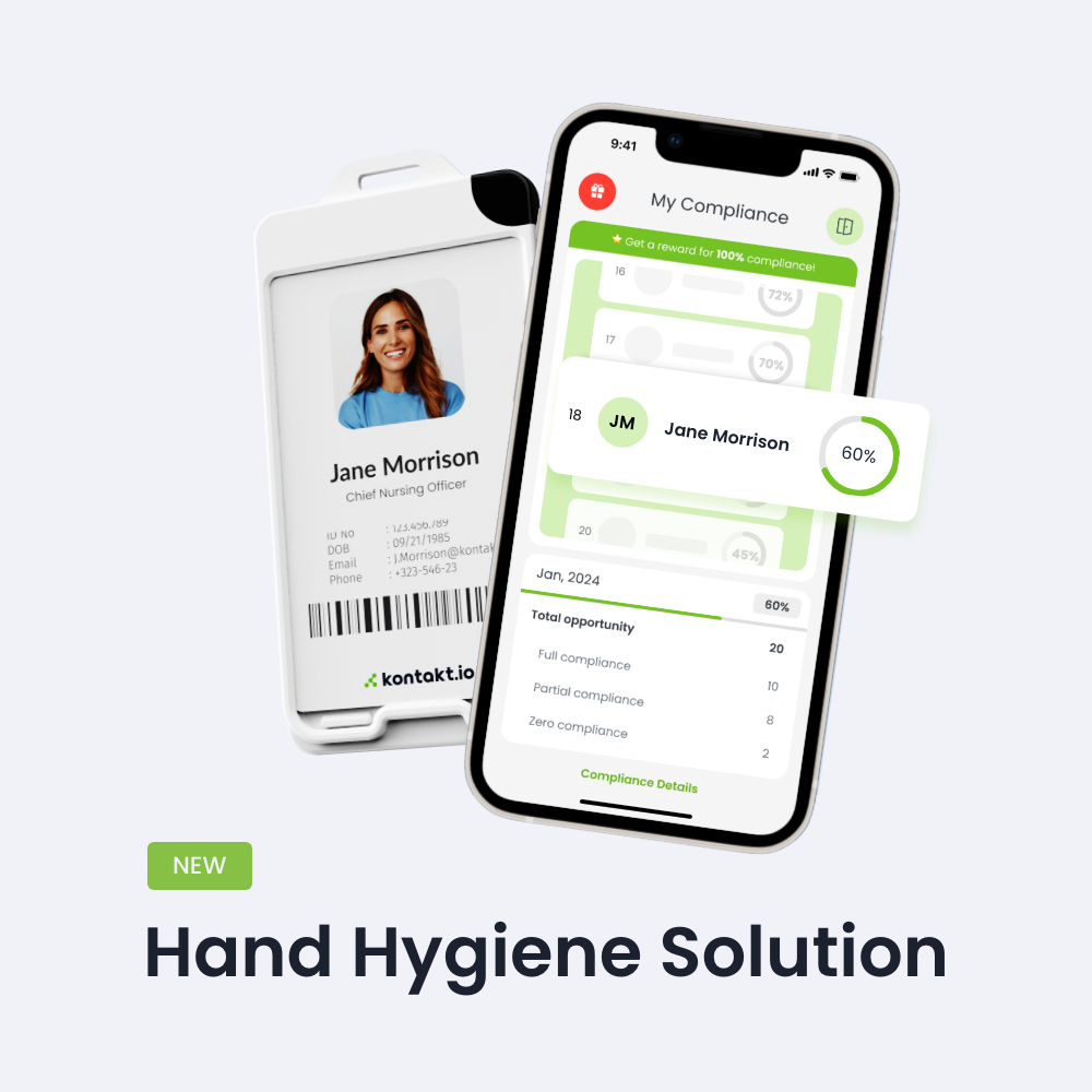 Kontakt.io Launches New Hand Hygiene Solution to Reimagine Hospital ...