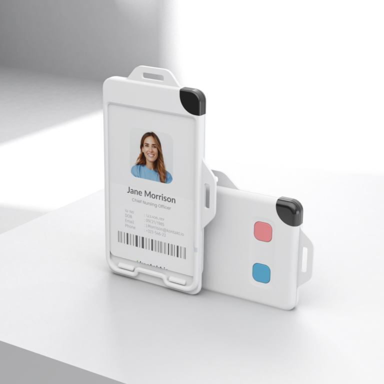 BLE Tags for People Safety and Workflow
